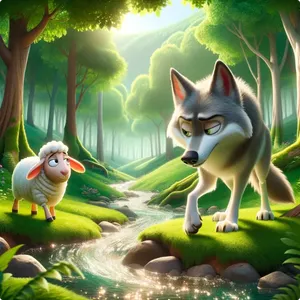 Aesop's Fables - The Wolf and The Sheep