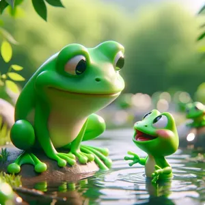 Korean Folktale - The Green Frog