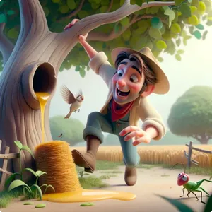 Aesop's Fables - The Farmer and The Apple Tree